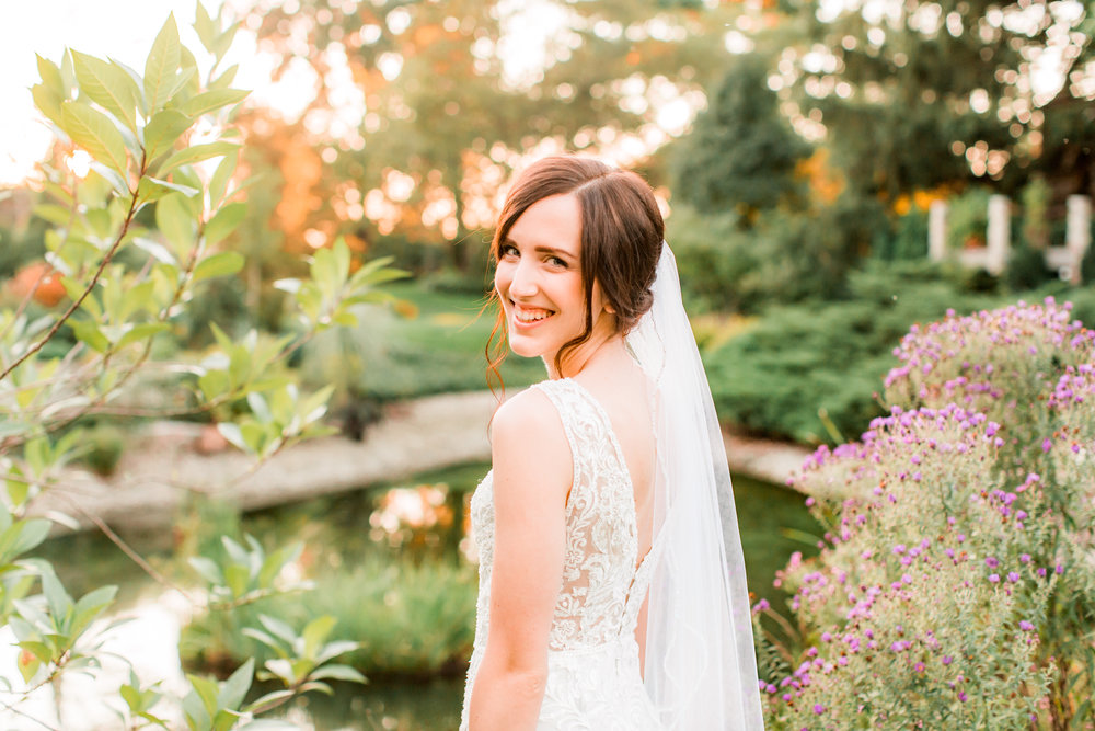 Melanie | Bridal Session | Hamstra Gardens | Wheatfield, Indiana - H&N ...