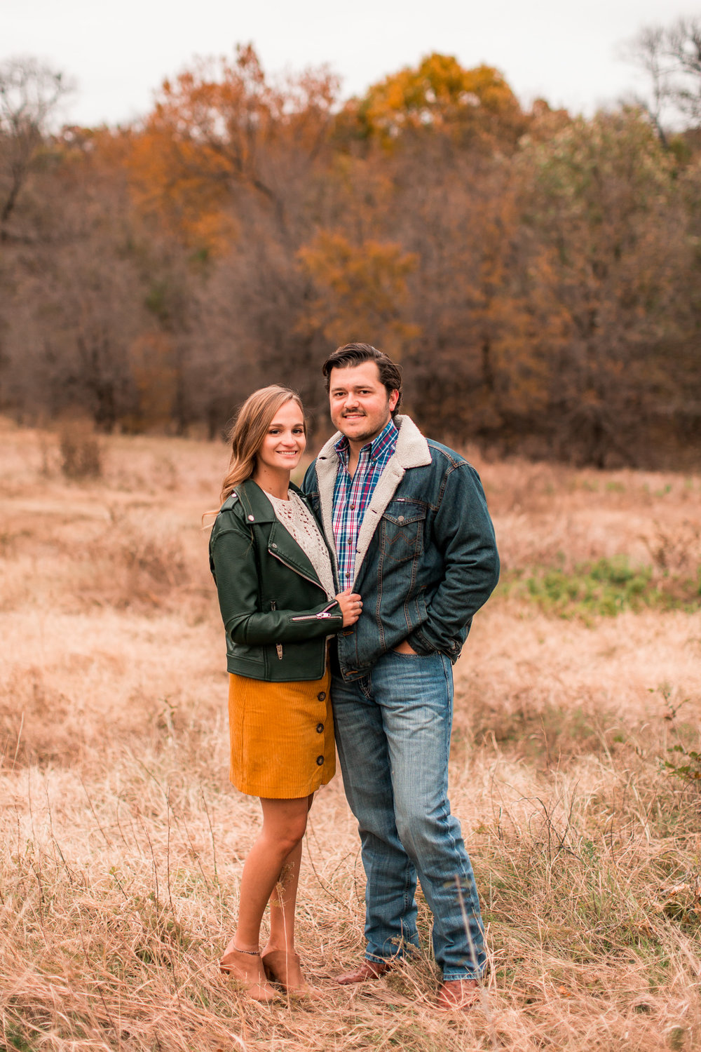 Luke & Andrea | Engagement Session | Arbor Hills Park Plano, TX - H&N ...